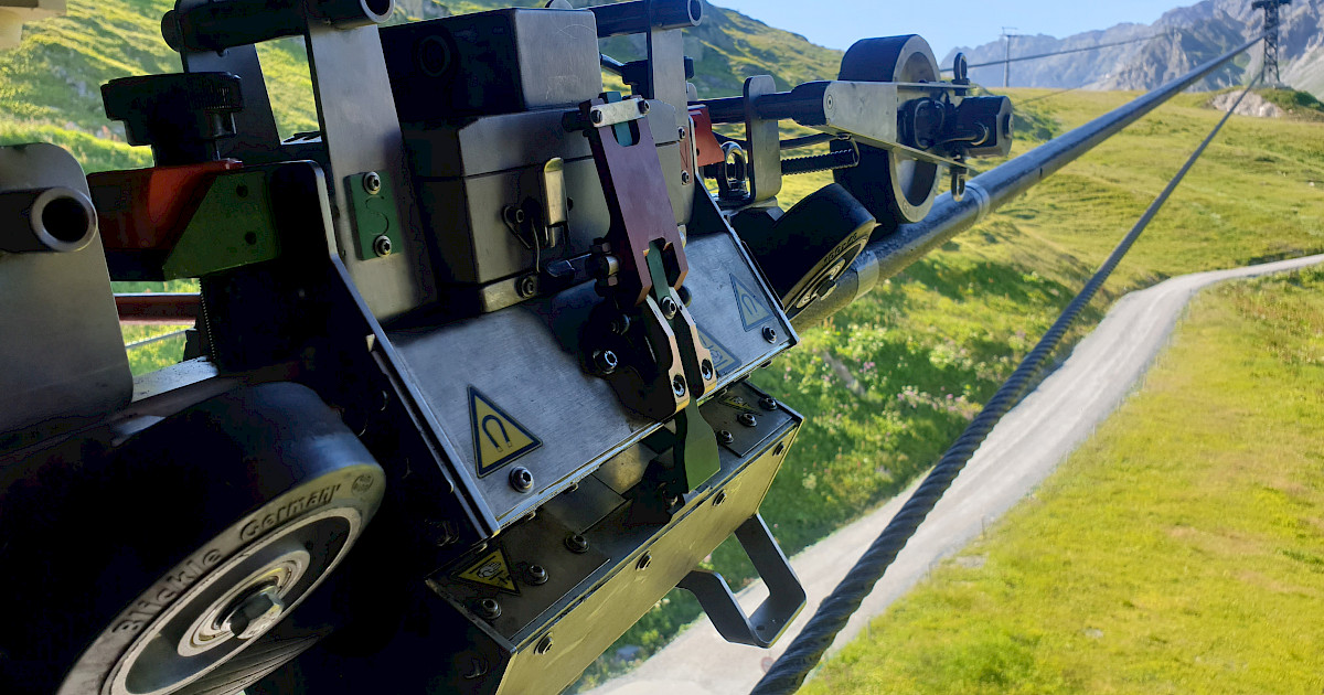 Rope inspection (MRT inspection)